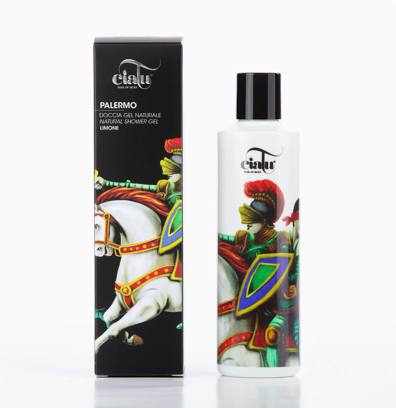 Palermo - Natural shower gel lemon - Ciatu - Soul of Sicily